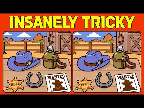These Insanely Tricky Spot the Difference Puzzles Will Give Your Brain a Workout! (HARD MODE)
