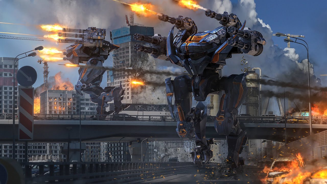 🔴[WR] Escudron rodeado de puros p2w🤑| WAR ROBOTS PC | # ...
