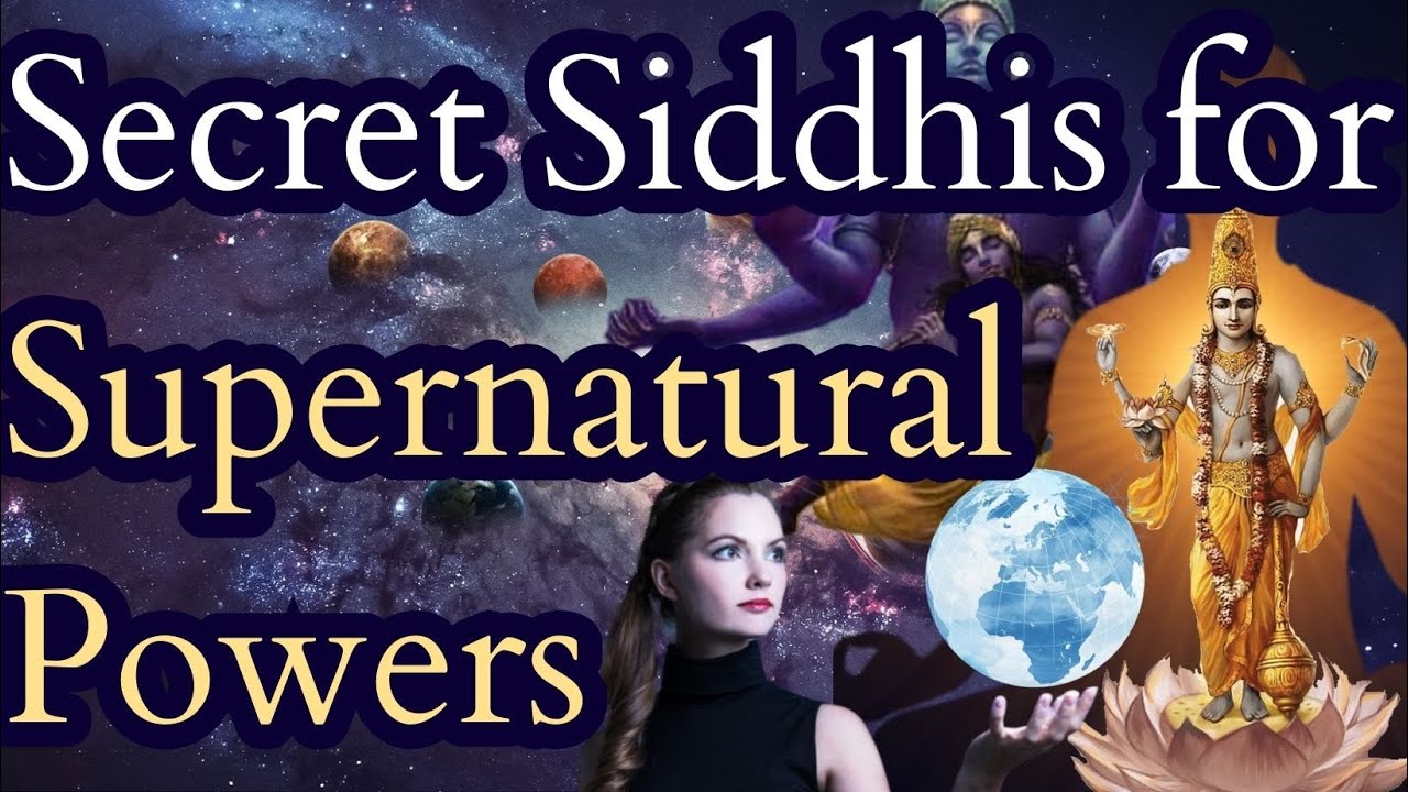 8 SIDDHIS SUPERNATURAL POWERS EXPLAINED BY SHRI KRISHNA | BHAGWAT GEETA ...