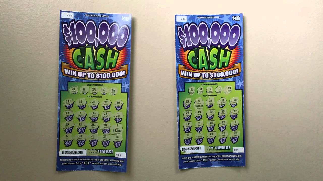 $10 00 $100,000 Cash Scratch Tickets - YouTube