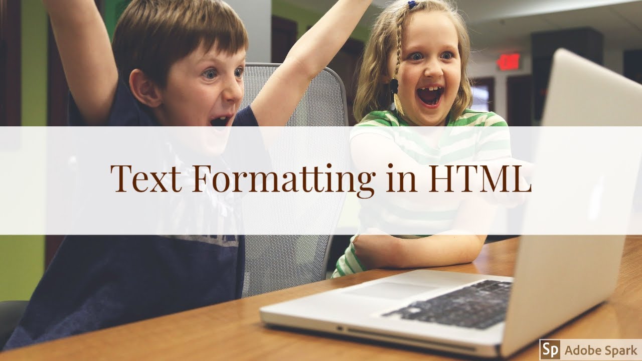 Text Formatting In Html Lecture 07 Youtube