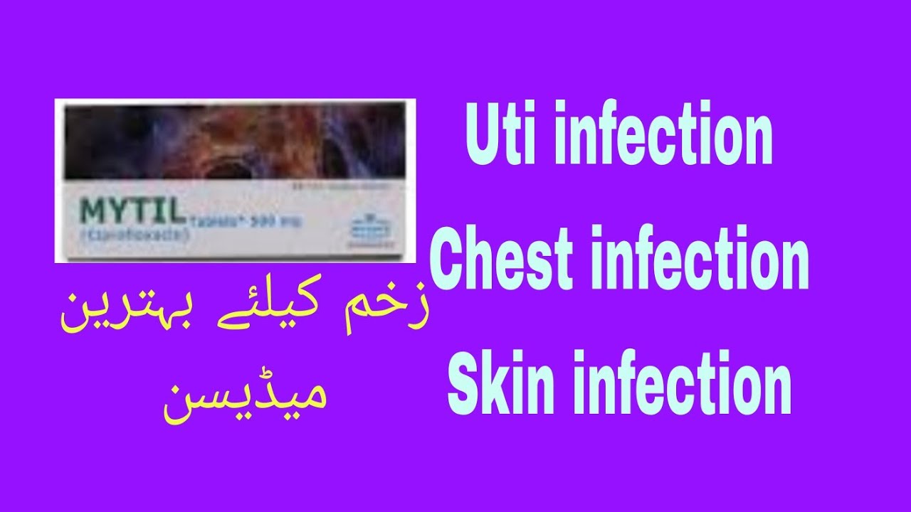 Mytil 500mg Capsule (Ciprofloxacin) || Uses || Benefits || Side-effect ...