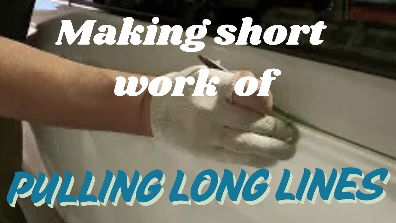 Long Line Freehand Pinstriping - YouTube