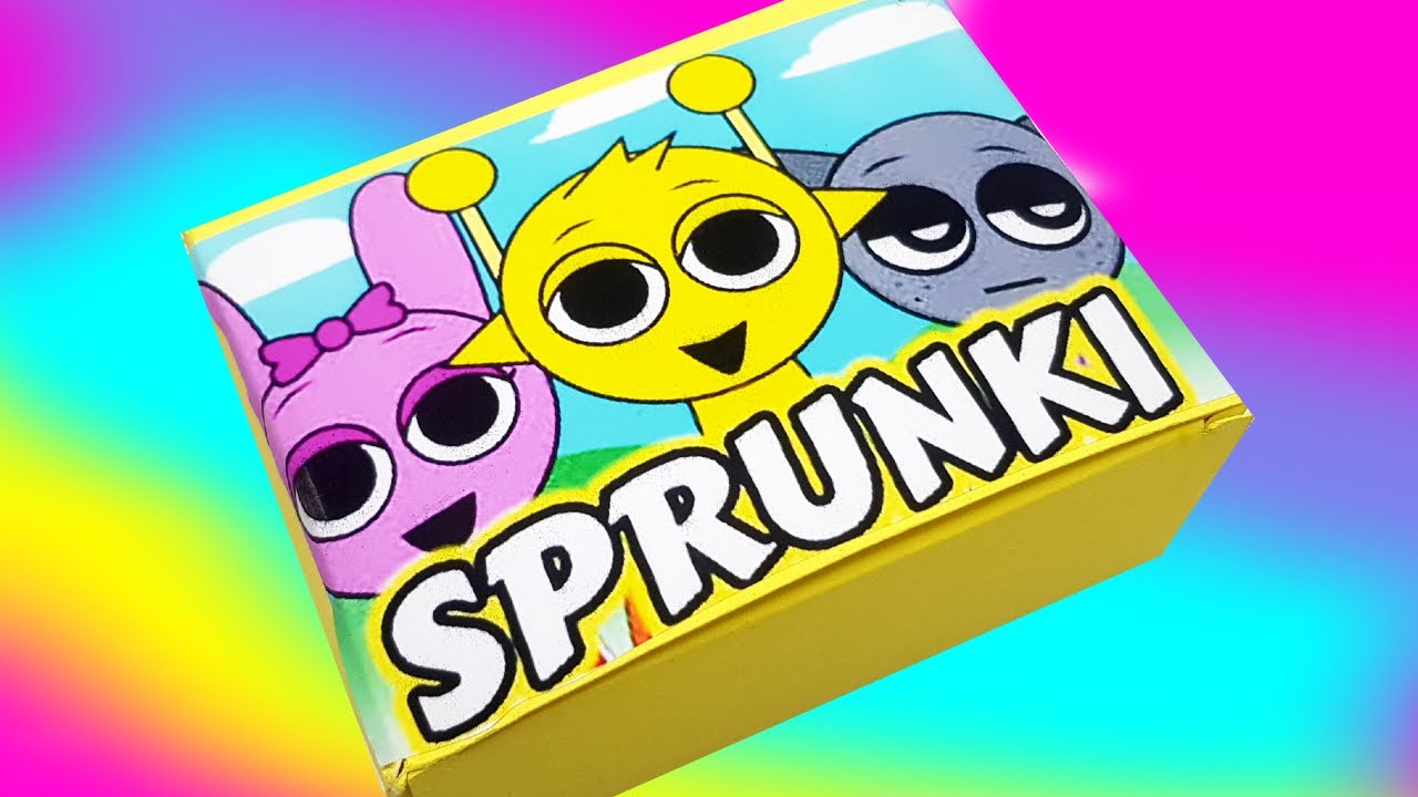 Sprunki Box Surprise Collection Unboxing ASMR no talking Mystery box ...