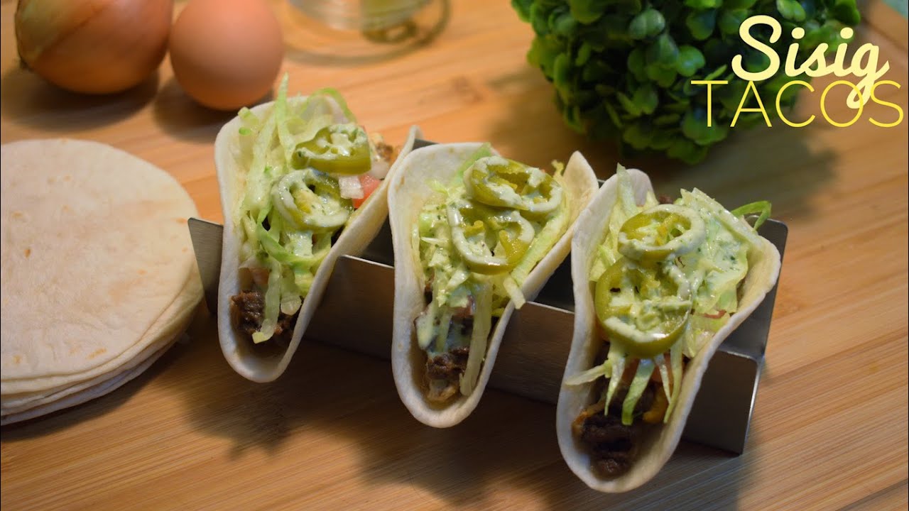 Sisig Tacos - YouTube