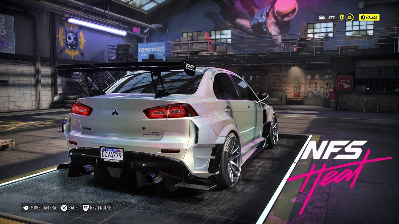 Need for Speed Heat Gameplay | Mitsubishi Lancer Evolution X ...