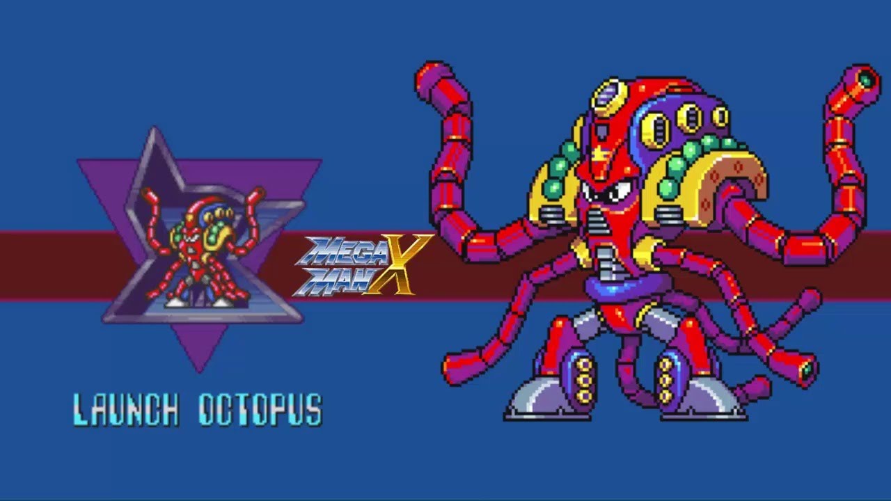 Mega Man X Legacy Collection - Launch Octopus Stage - YouTube