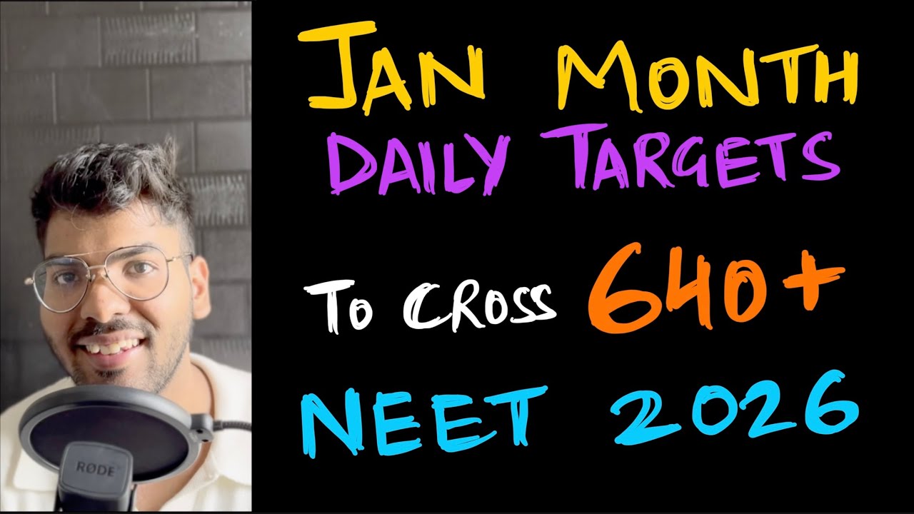 Jan month daily targets to cross 640 by Jan end and complete entire ...