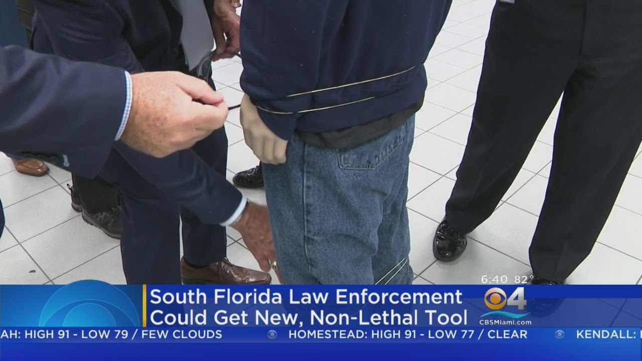 Police Testing New Non-Lethal Tool - YouTube