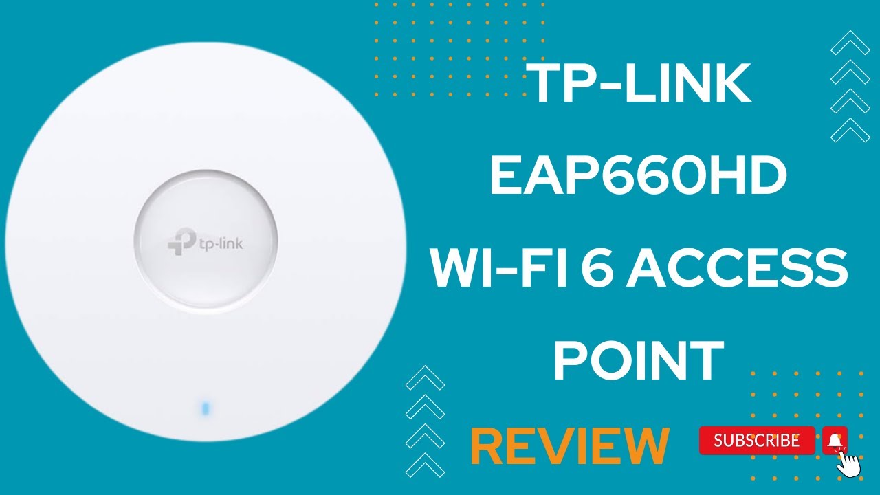 TP-Link eap660hd Wi-Fi 6 Access Point Review | High-Density Deployment ...