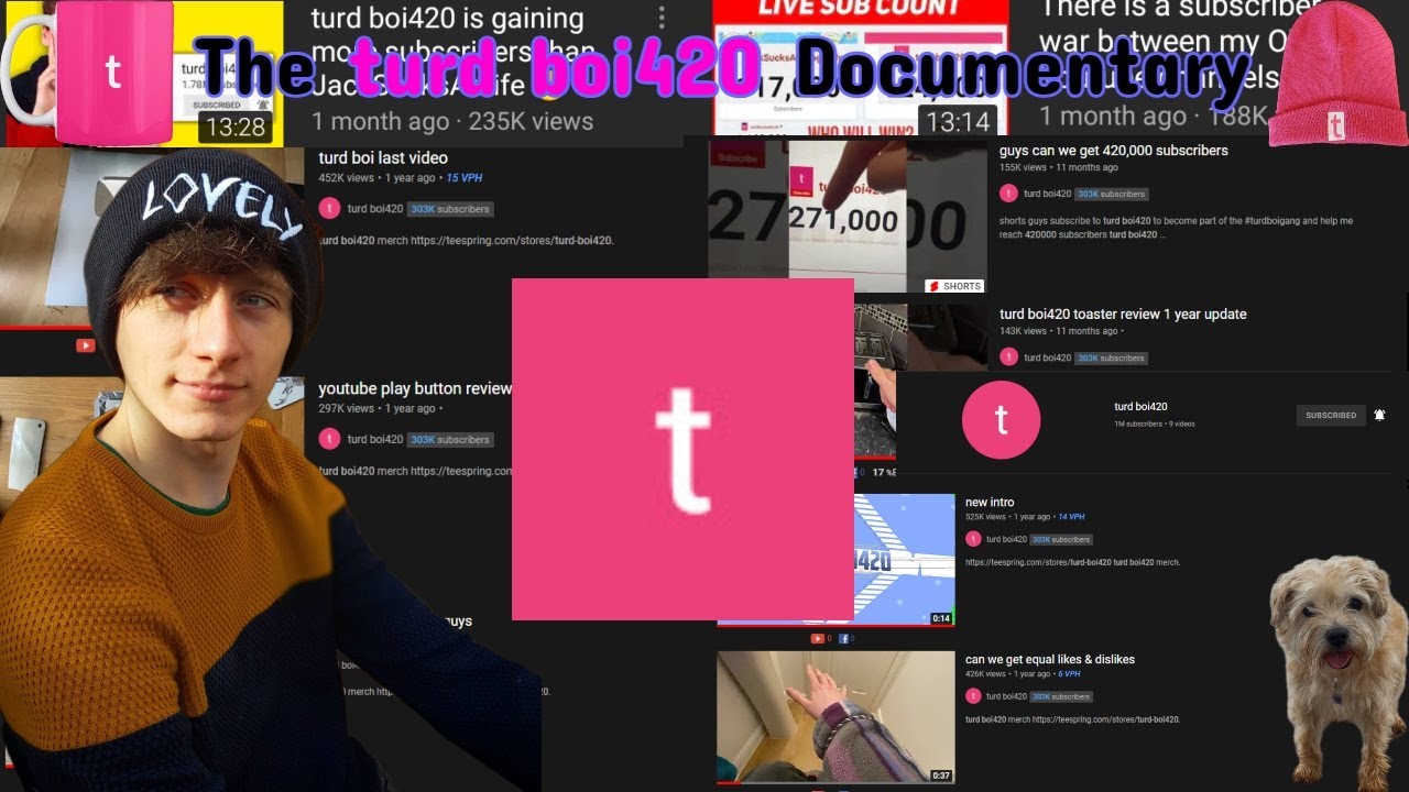 The turd boi420 Documentary (turd boi420 2 YEARS LATER!) #turdboigang ...