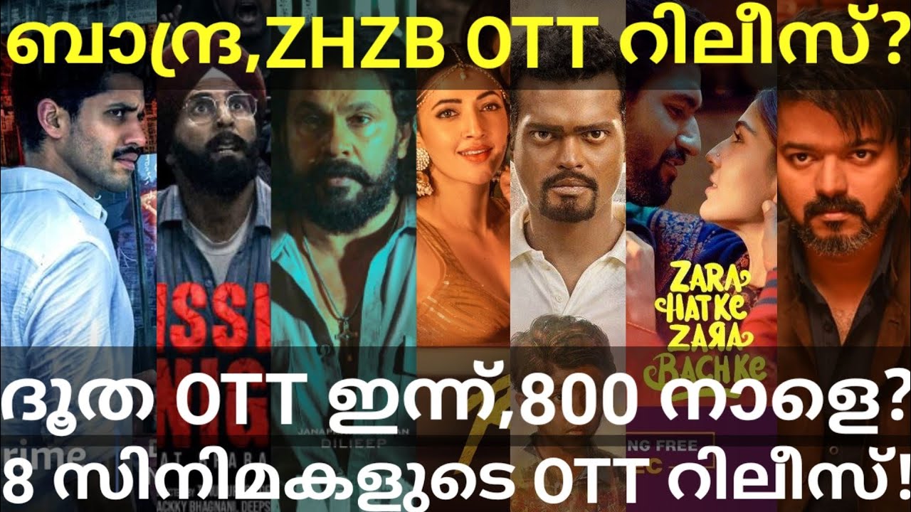 Bandra and 800 Movie OTT Release Confirmed |8 Movies OTT Release Date # ...