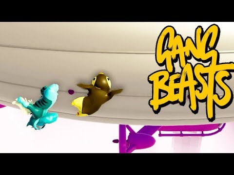 GANG BEASTS ONLINE - Ride or Fly [MELEE] - YouTube