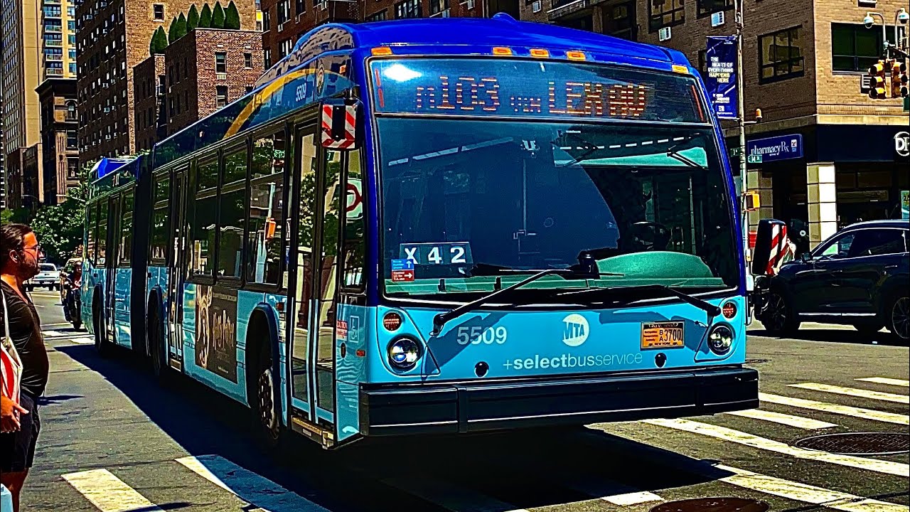 NYCT Bus: Arctic Bus loans on the M101 LTD, M102, M103 and M15 - YouTube