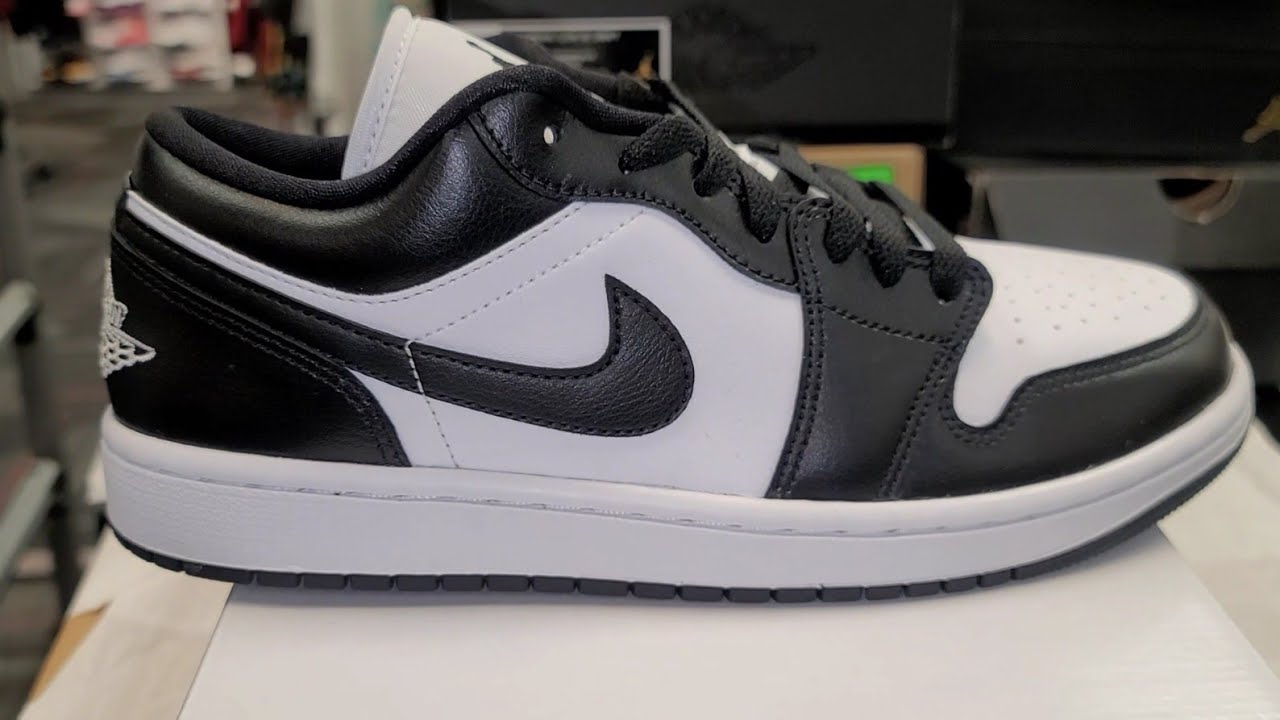 Air Jordan 1 Low Panda (Wmns) - YouTube