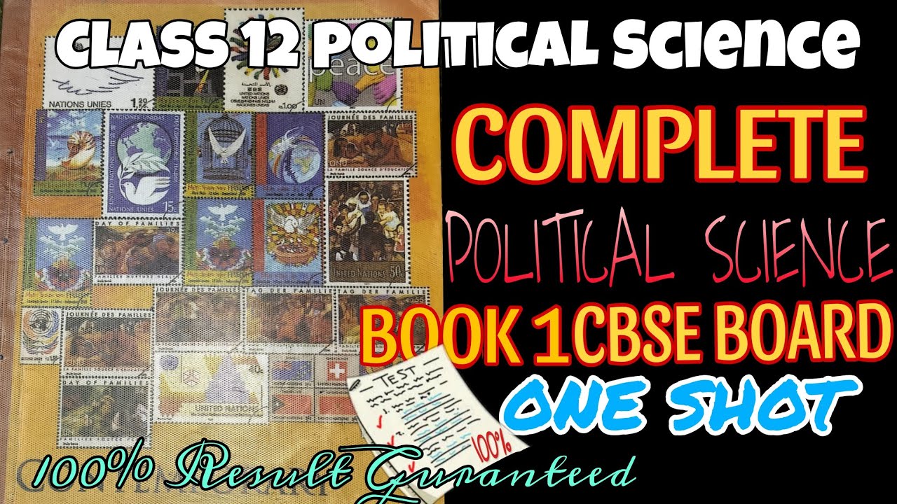 Complete Class 12 Political Science Book Contemporary world politics ...