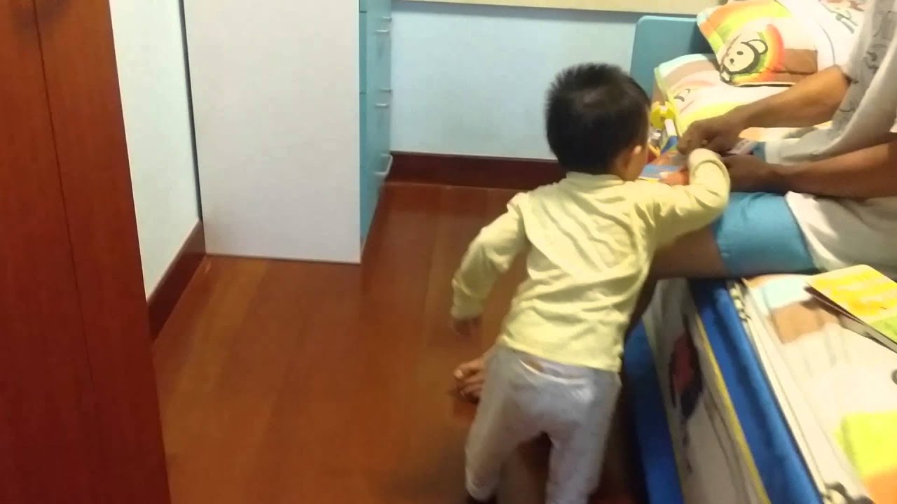Crawl, sit, stand - YouTube