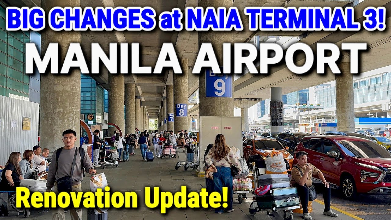 NAIA Terminal 3 BIG UPDATE! Manila Airport Under Massive Airport ...