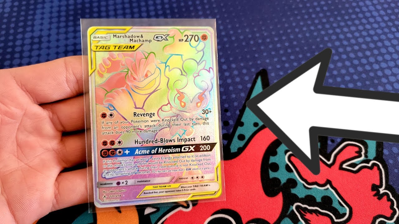 Rainbow Rare Tag team GX Pokémon Card Giveaway Winner Announcement ...