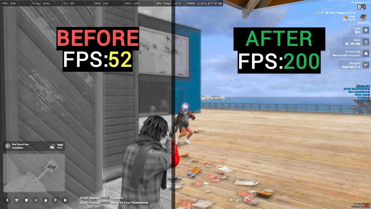 FIVEM PC OPTIMIZATION SHOWCASE #6 - YouTube