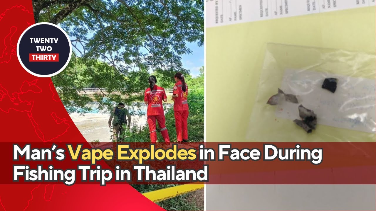 Vape Explodes in Man’s Face During Fishing Trip What Really Happened in ...