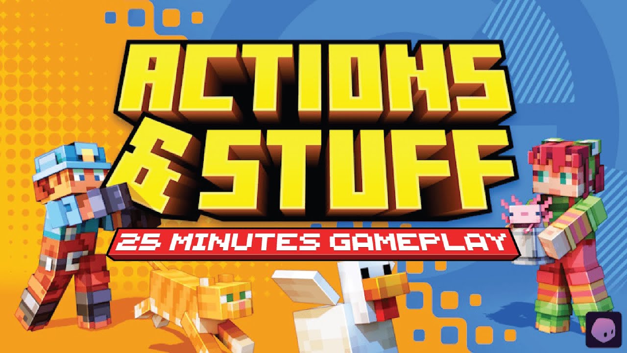 Actions & Stuff - 25 Minutes of Gameplay | Minecraft Marketplace - YouTube