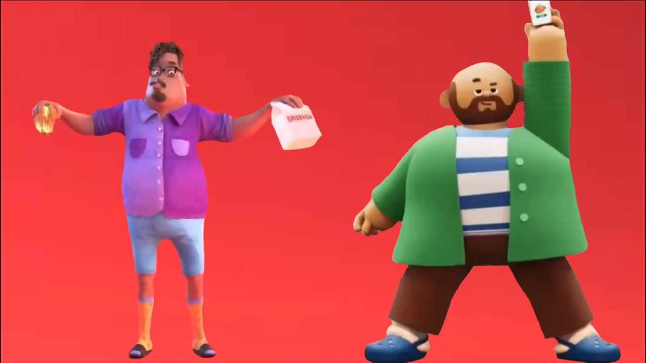 grubhub guy vs kroger man - YouTube