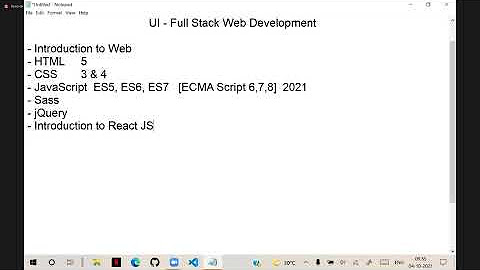 Full Stack Web development - Sudhakar Sharma - YouTube