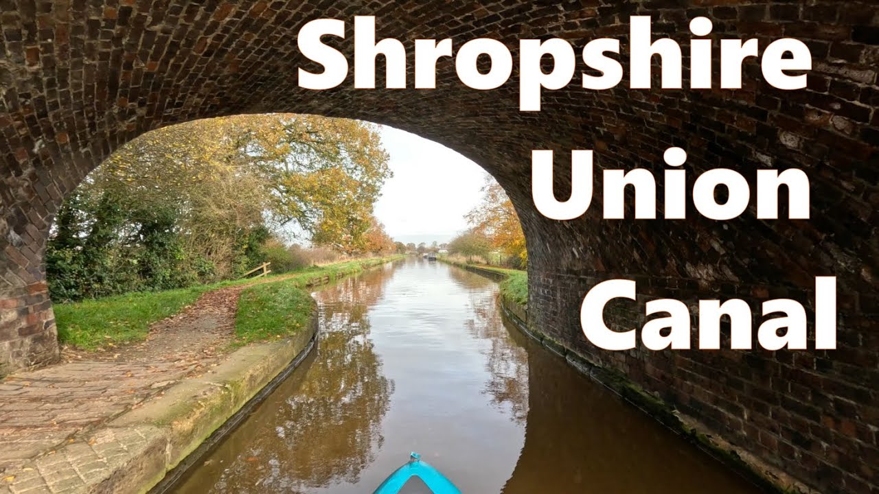 Shropshire Union Canal - Middlewich Branch - YouTube