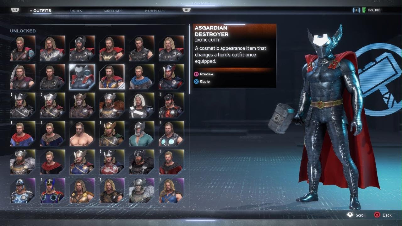 Marvel's Avengers Thor Training - YouTube