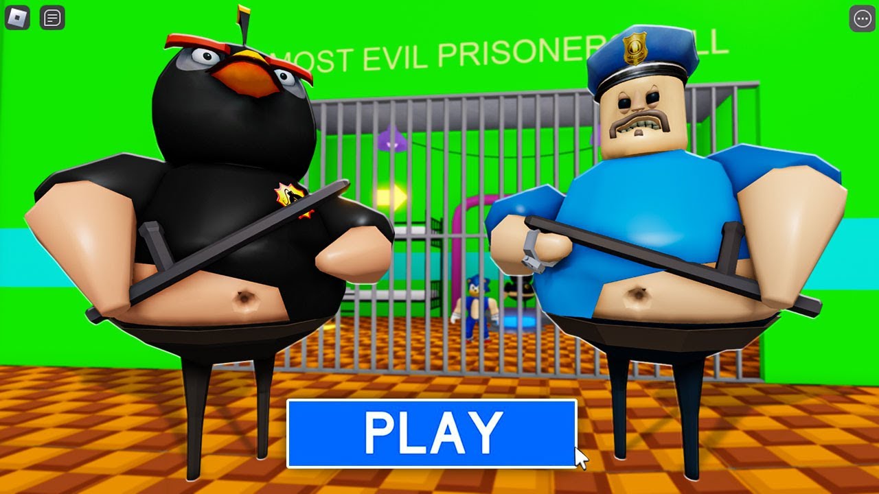 ANGRY Birds Bomb BARRY Walkthrough Full GAMEPLAY #roblox #ScaryObby ...