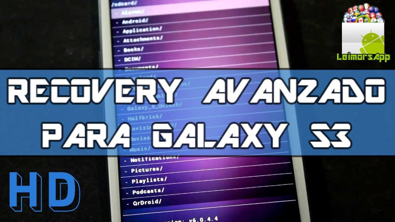 COMO INSTALAR EL RECOVERY AVANZADO EN SAMSUNG GALAXY S3 I9300 - YouTube