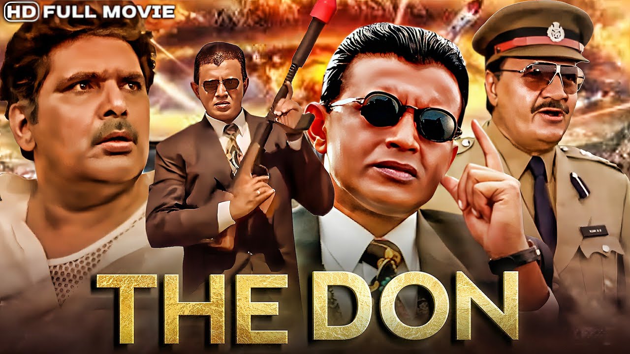 Mithun Chakraborty Movie | The Don (द डॉन) Full Movie | Sonali Bendre ...