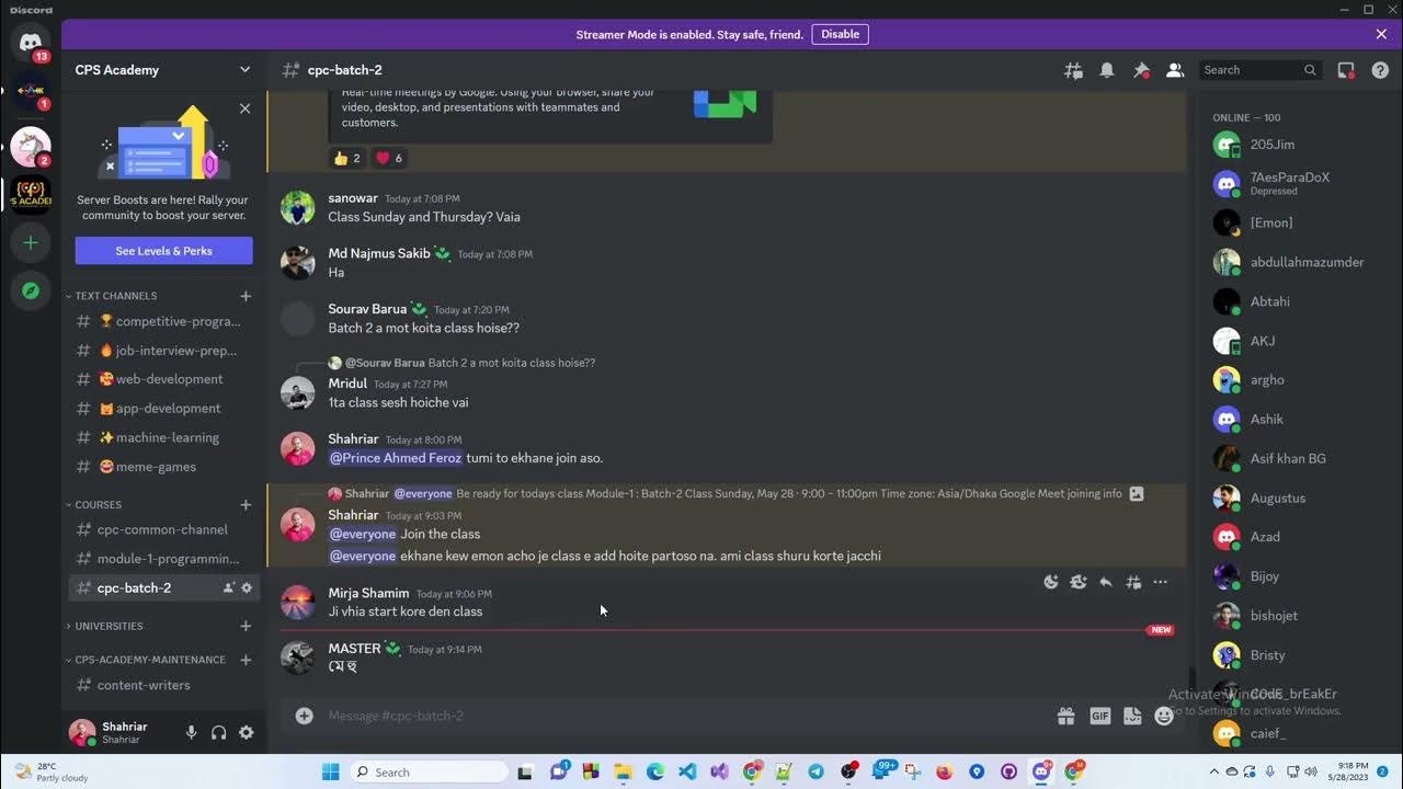 [CPC][Batch-2][Module-1] Class-2: Intro to Programming, Problem solving, Competitive Programming ...