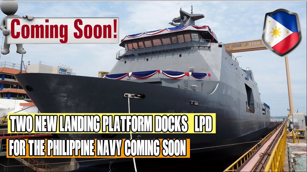 Last update delivery of two new Landing Platform Docks LPD for the ...