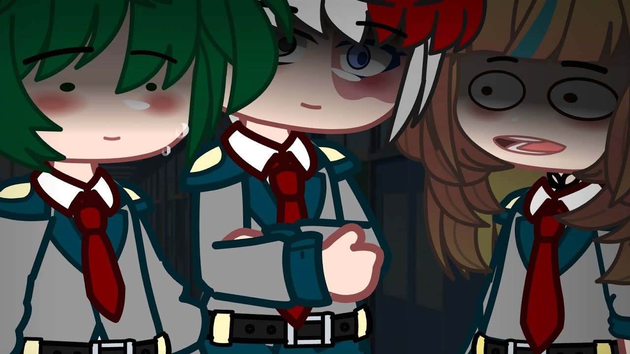 'If someone tried to confess to Midoriya INFRONT of Todoroki...–😃👹 ...