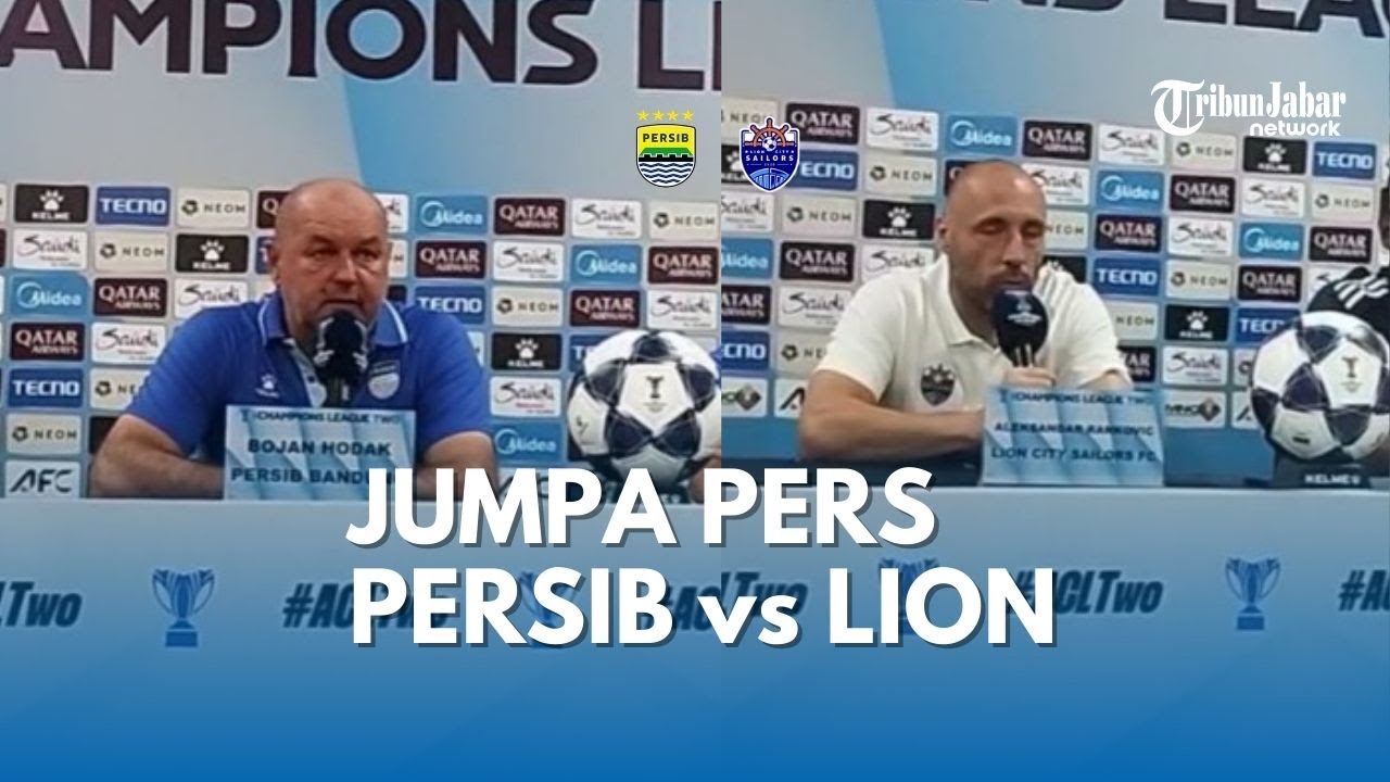 LIVE! Jumpa Pers Persib vs Lion City | Jelang Duel Panas ACL 2 2025 🔥 ...