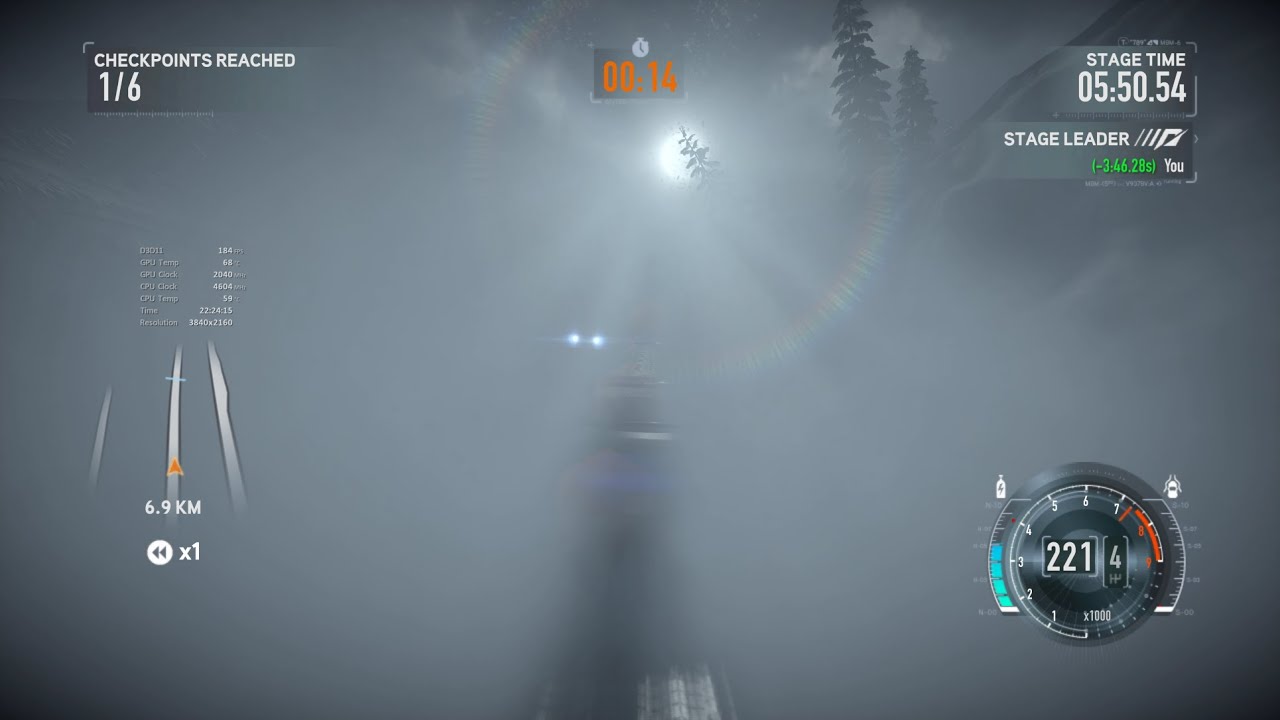 Need for Speed The Run Blinded By The Snow 4K Ultra Settings RTX 3080 ...
