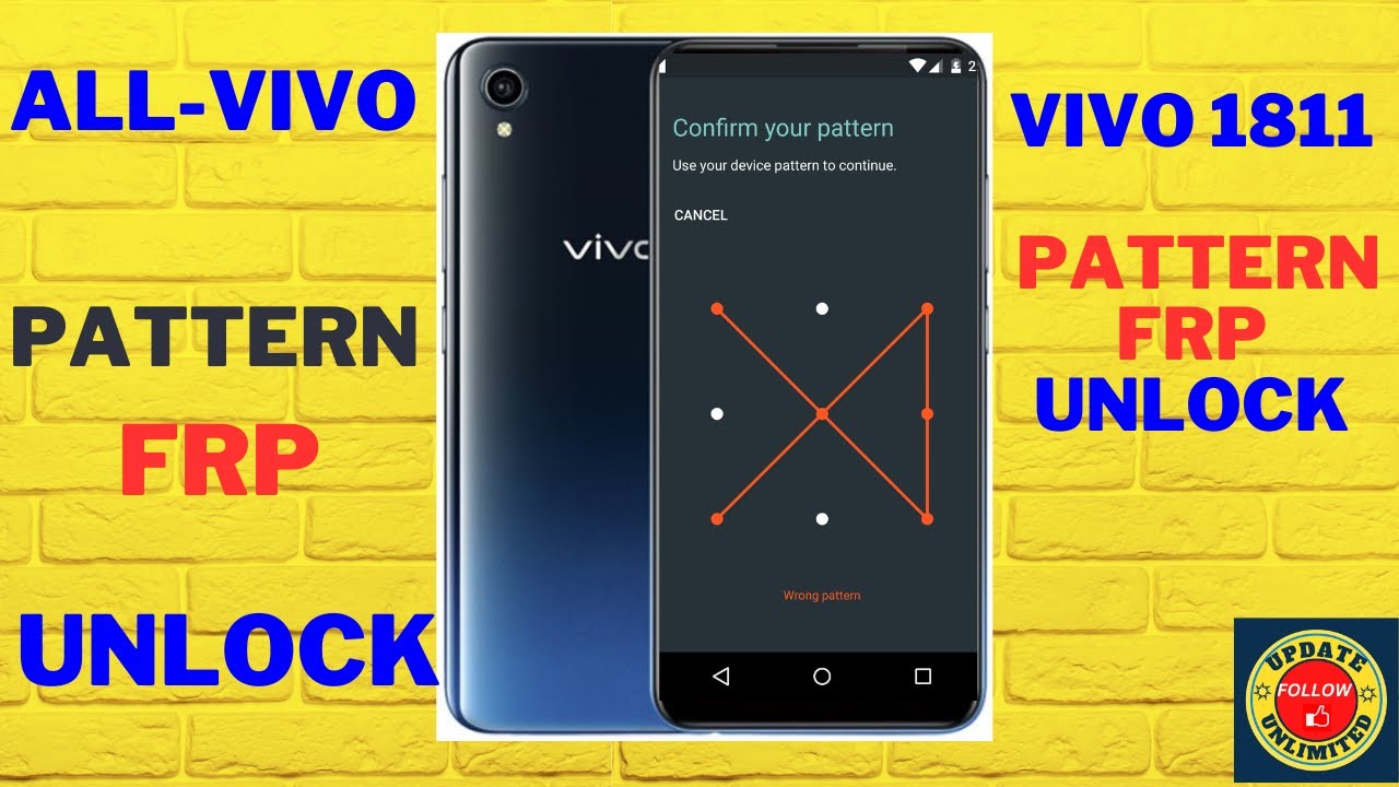 Vivo 1811 Pattern Frp Unlock Update - YouTube