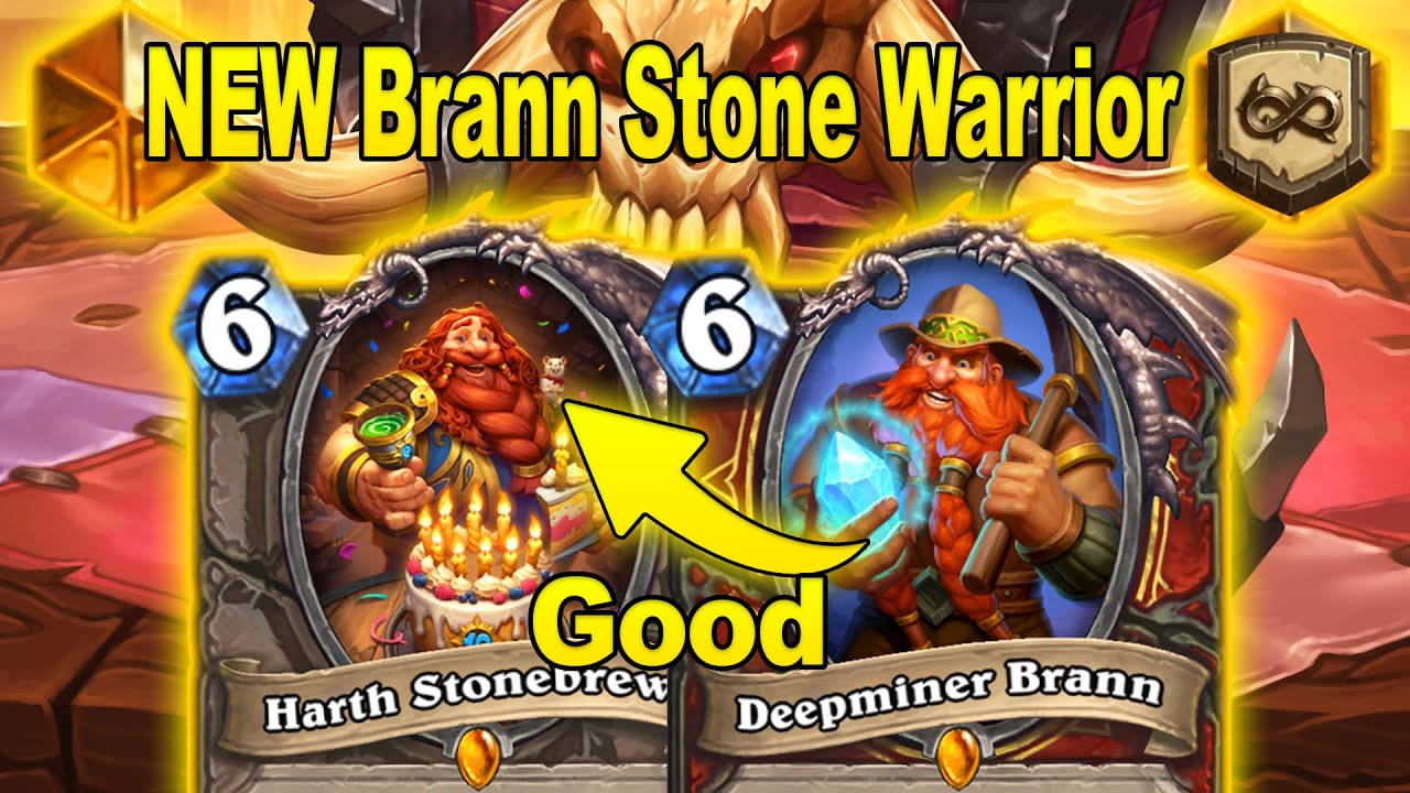 NEW Legendary Harth Stonebrew Deepminer Brann Warrior At Showdown in ...