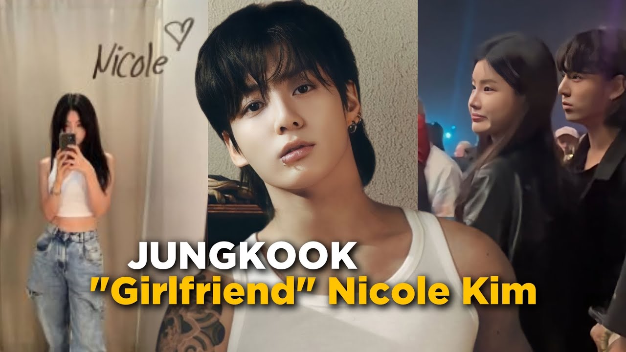Netizens Accuse JUNGKOOK of Dating Nicole Kim - YouTube