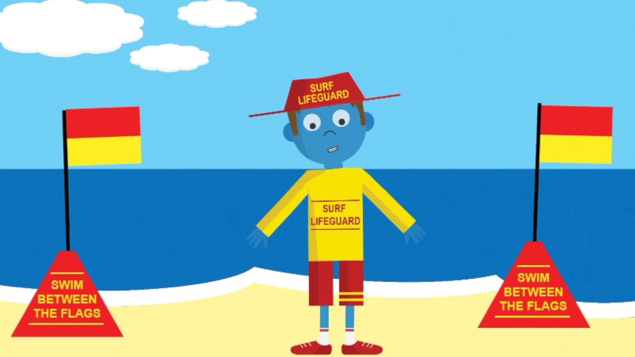 Surf Life Saving Beach Education Animation - YouTube