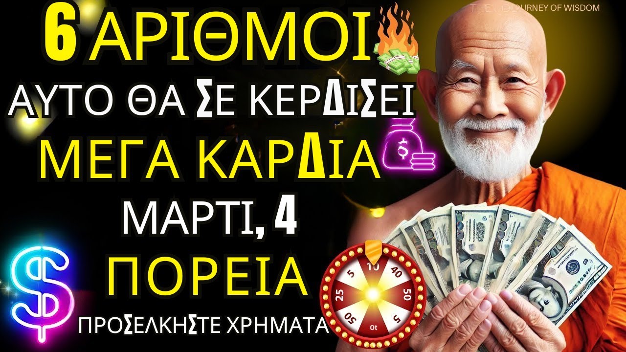 5 ΑΡΙΘΜΟΙ ΓΙΑ ΝΑ ΚΕΡΔΙΣΕΙΣ ΜΕΓΑΛΟ ΤΖΑΚΠΟΤ ΛΟΤΤΟ την Τρίτη 4 Μαρτίου ...