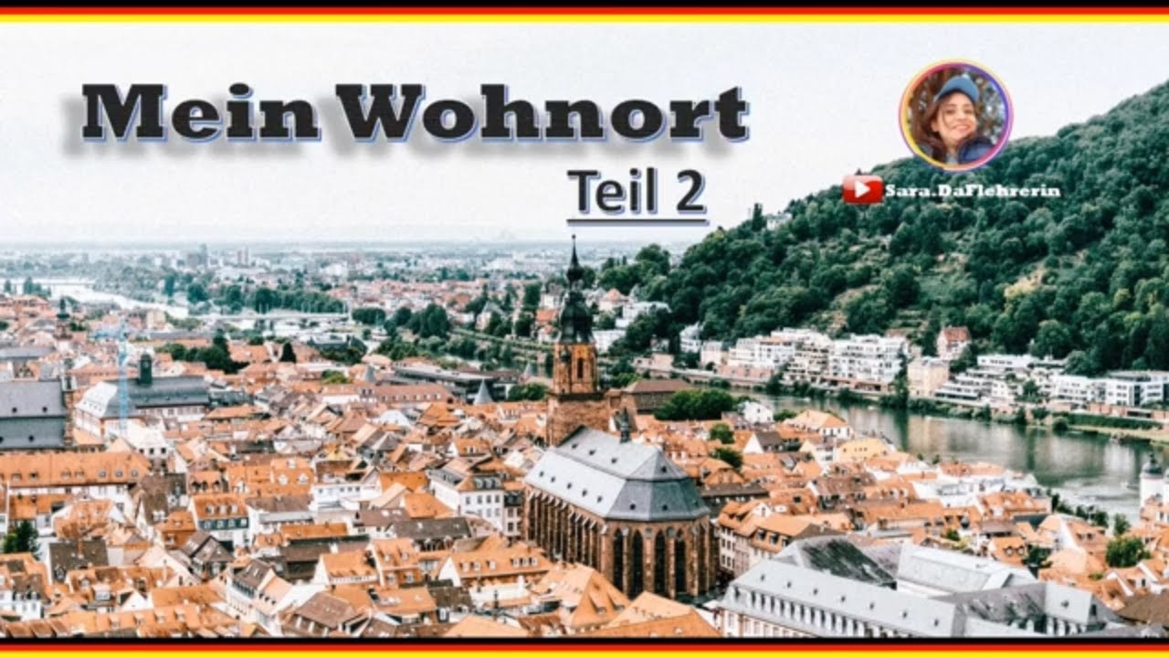 Wohnort - fragen und antworten | محل زندگی | easy german - YouTube