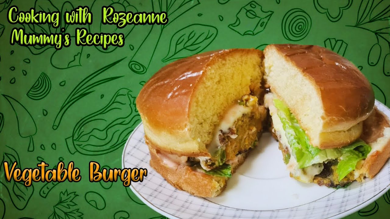 Mummy's Recipes - Easy and Tasty Vegetable Burger / വെജ് ബര്‍ഗര്‍ - YouTube