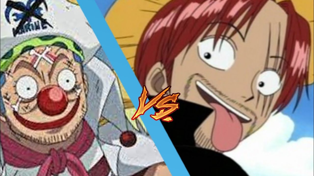 ONE PIECE- Shanks vs Buggy - YouTube
