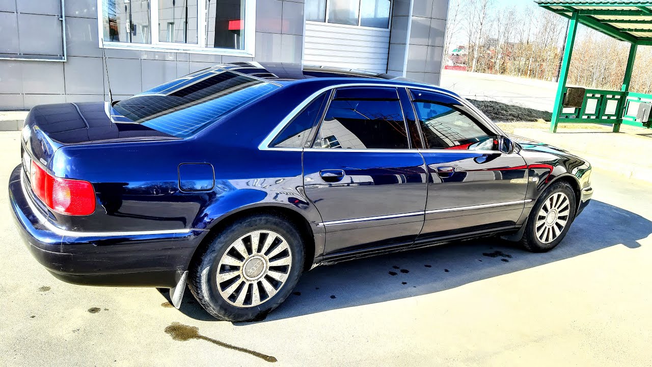 Audi A8D2 2.8 АТ разгон 0 - 100Km/h - YouTube