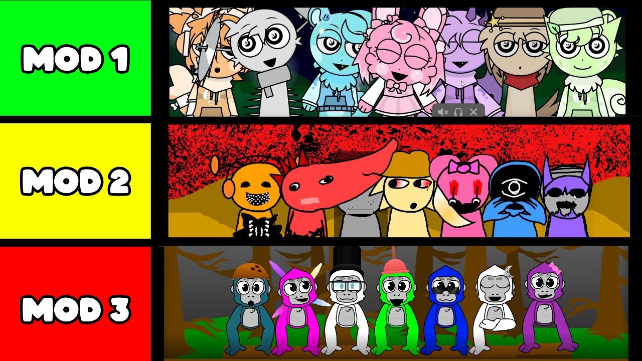 Different Mods in Sprunki – Which One is the Best? #Sprunki # ...