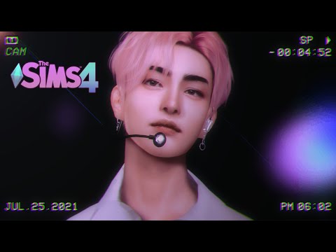 The Sims 4 CAS l Korean male sims l K-pop Idol