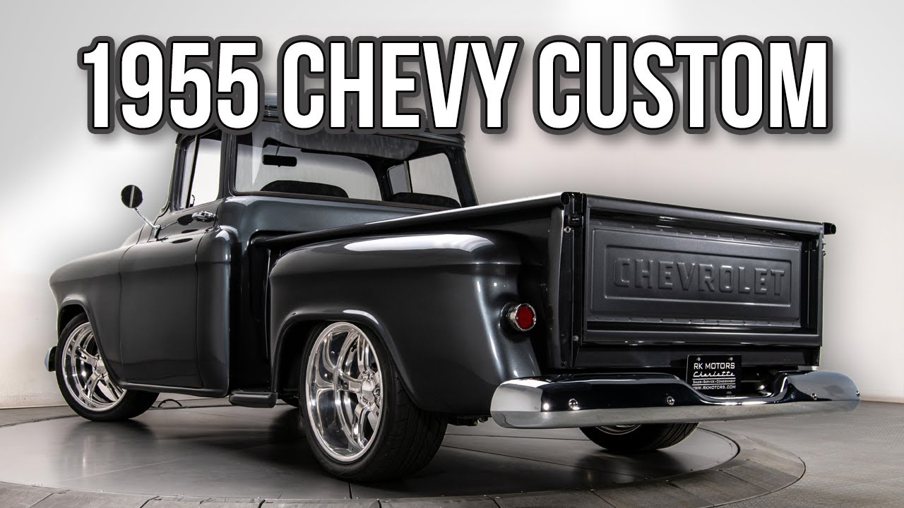 Restored 1955 Chevy 3100 Custom Pickup Truck LS1 V8 Automatic - SOLD ...